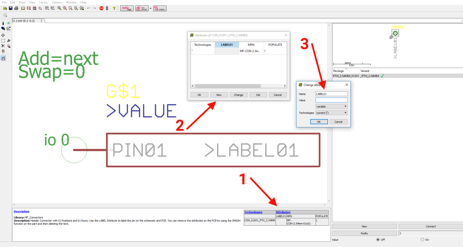 How To Use The Part Attribute Feature In Eagle Macrofab
